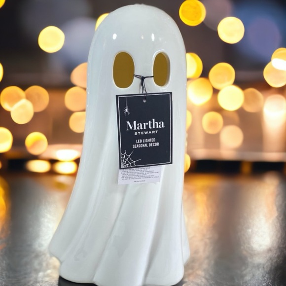 Martha Stewart | Holiday | Martha Stewart Ceramic Led Light Up Spooky ...